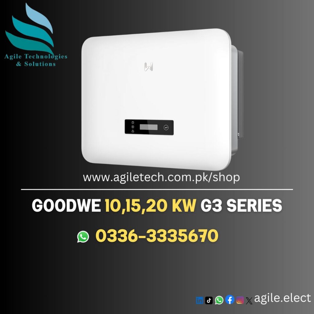 Goodwe 15KW Ongrid Inverter – Agile Technologies & Solutions